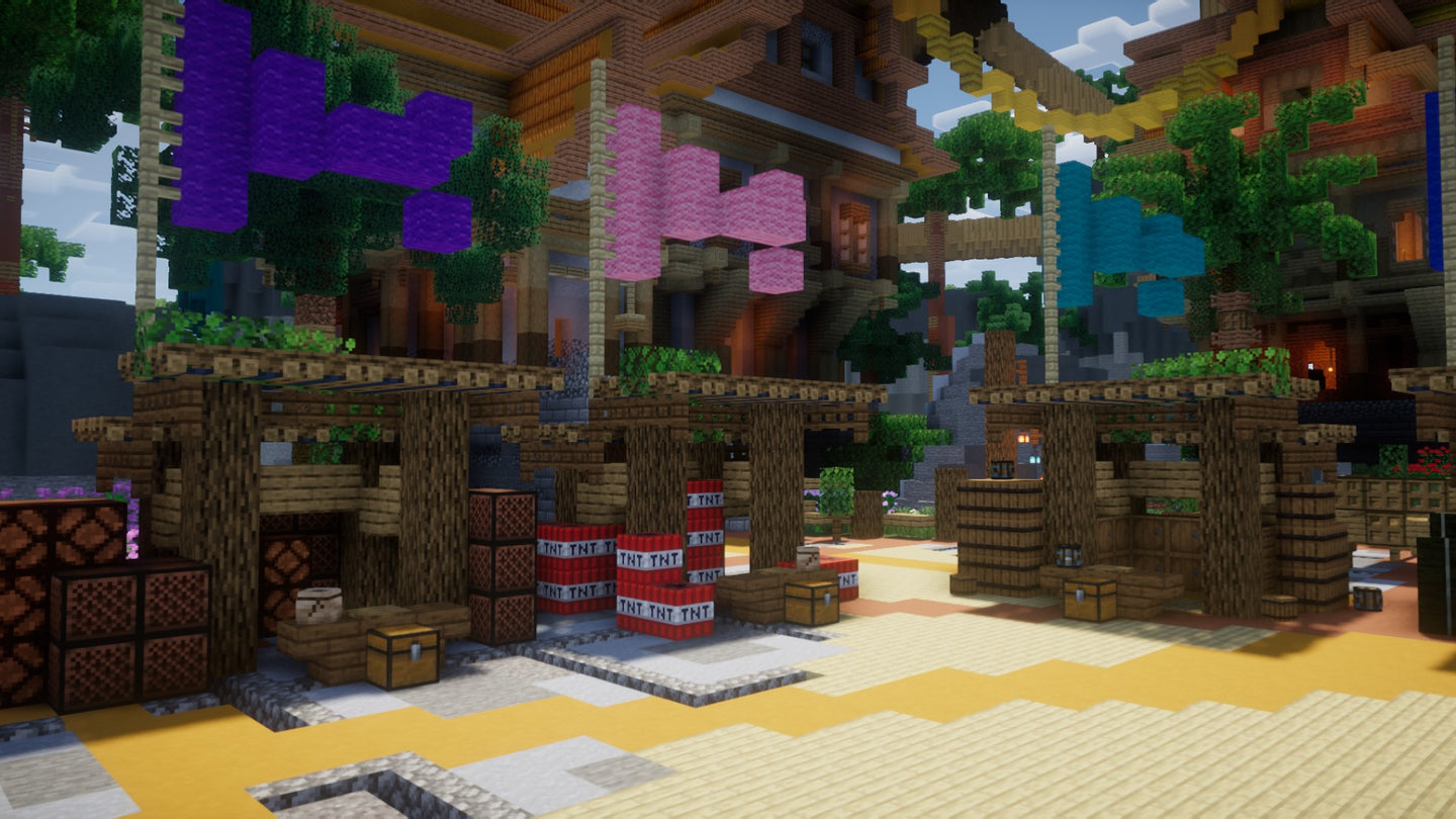 Minecraft Spawn - Tropical Heaven – OriginBuilds