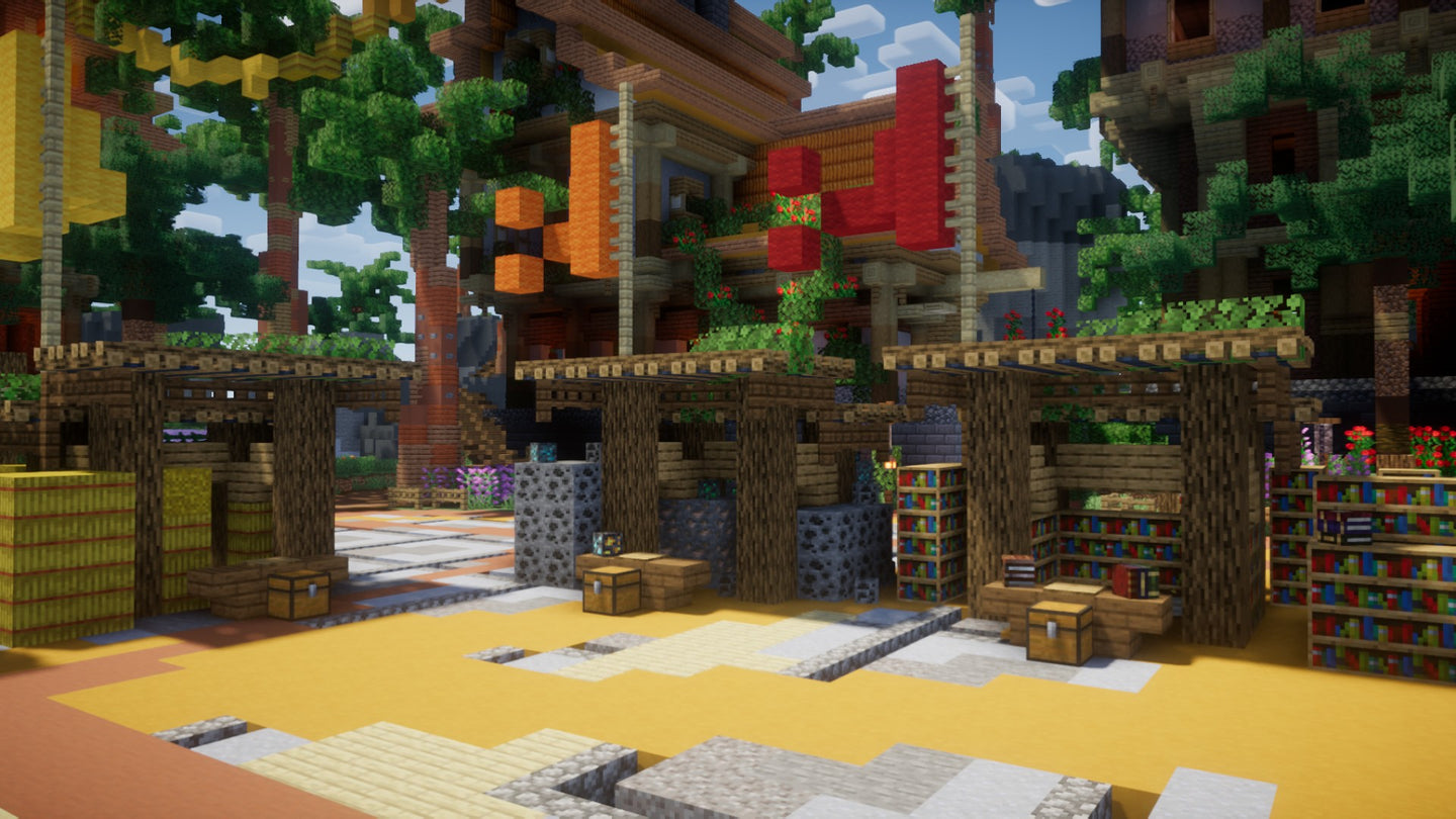 Minecraft Spawn - Tropical Heaven – OriginBuilds