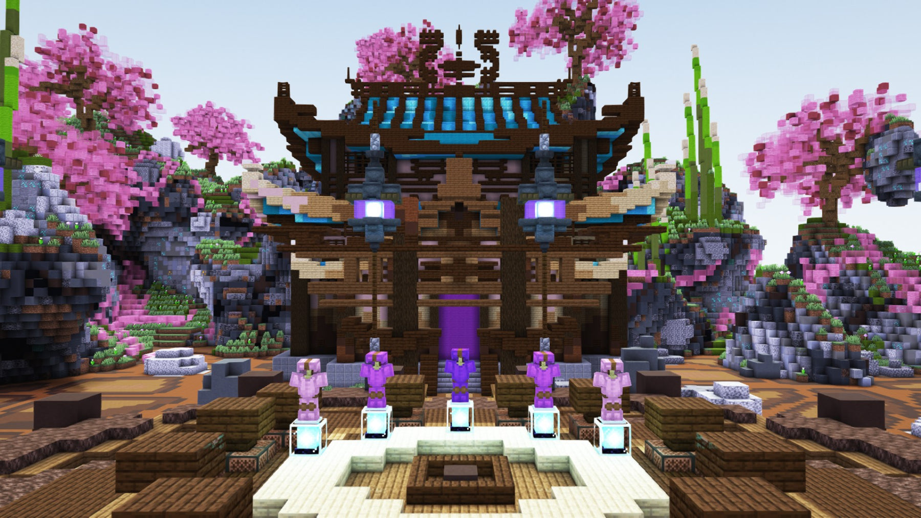 Japan Heaven - Premium Minecraft Lobby - 1.8 to 1.21 – OriginBuilds