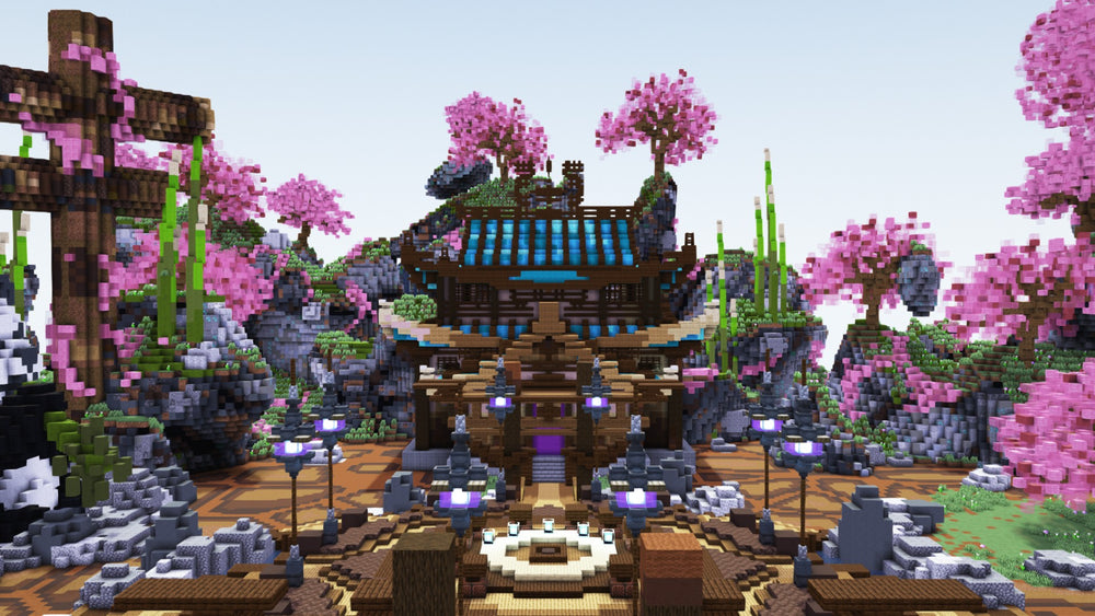 Japan Heaven - Premium Minecraft Lobby - 1.8 to 1.21 – OriginBuilds