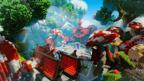 Create an Inviting Minecraft Survival Spawn with Custom Builds – OriginBuilds